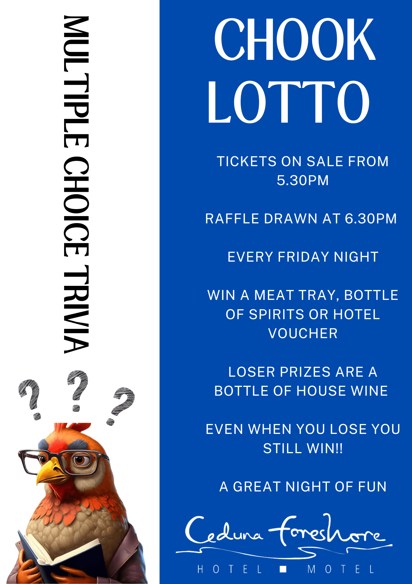 What's On - Ceduna Foreshore Hotel Motel
